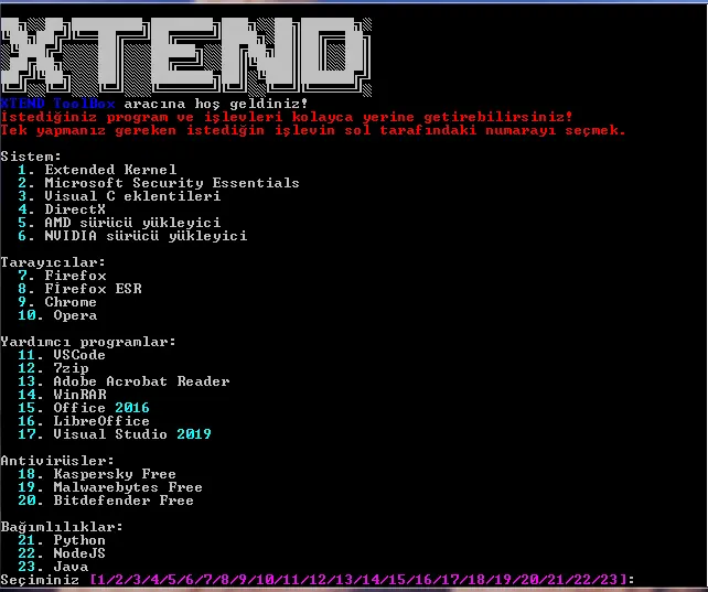 Windows 7 XTEND Project incelemesi (Gerçek sistem, Legacy BIOS ...