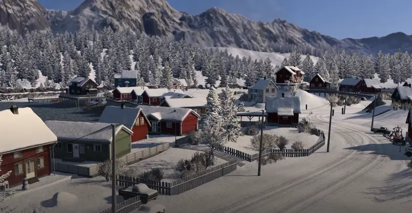 ETS 2 ve ATS'ye Christmas Event 2024 güncellemesi ile Winterland ...