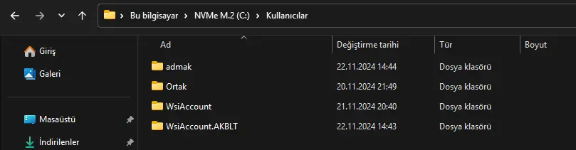 Windows 11'de WsiAccount dosyası nasıl kaldırılır? | Techolay Sosyal