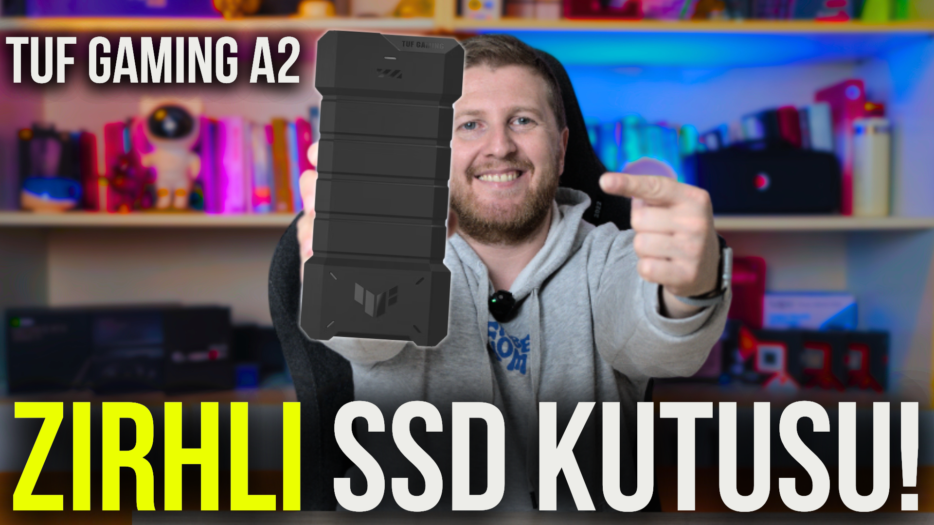 ASUS TUF Gaming A2 SSD Kutusu İncelemesi - Techolay