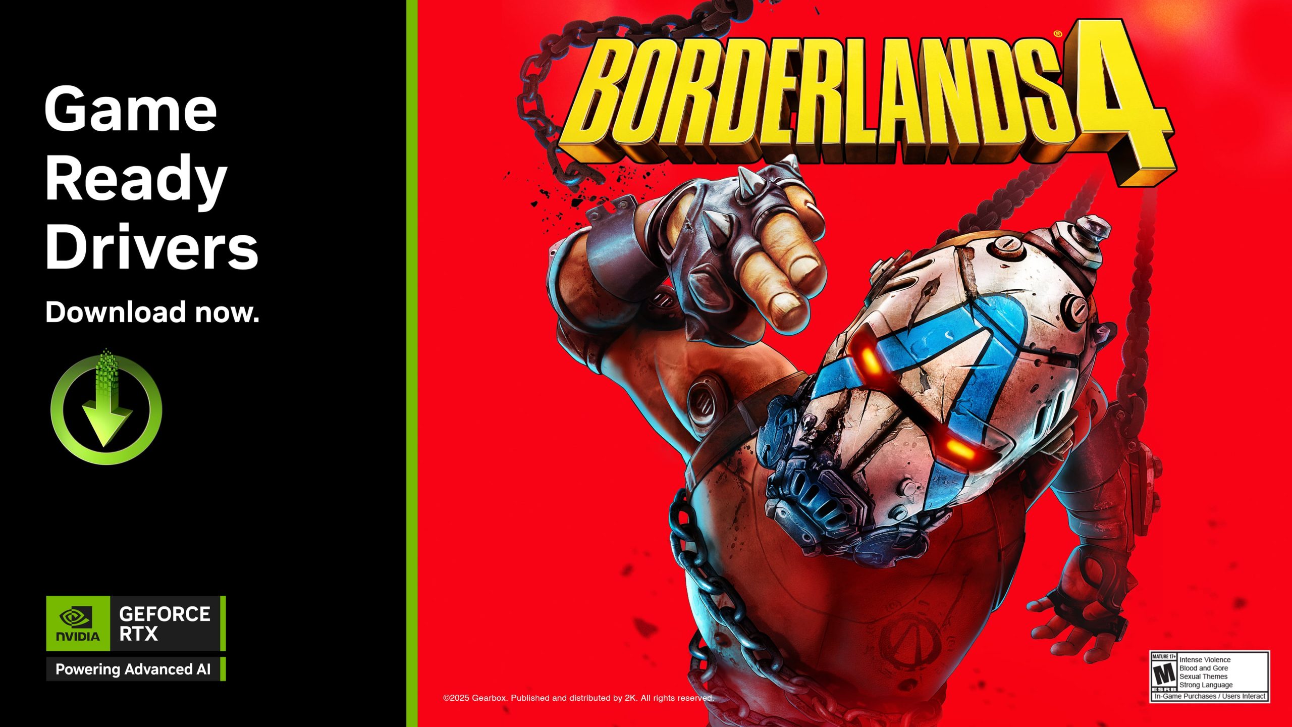 NVIDIA, Borderlands 4 ve Dying Light: The Beast için Yeni Game Ready ...