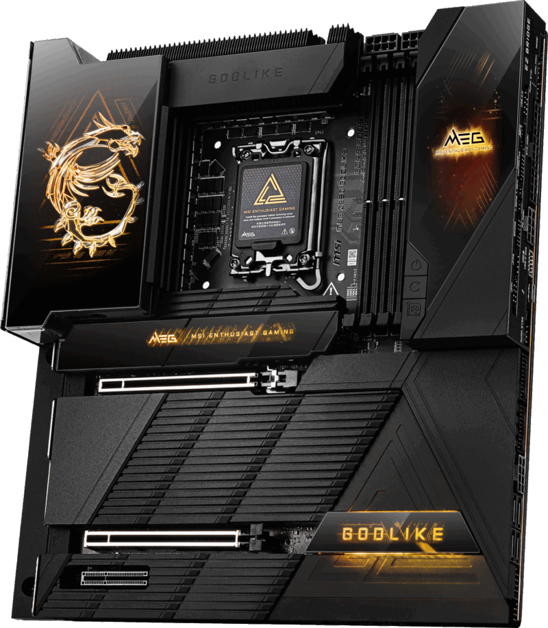 G.SKILL, MSI Z890 GODLIKE Üzerinde DDR5-9200 1.1V CU-DIMM Bellek Kitini ...